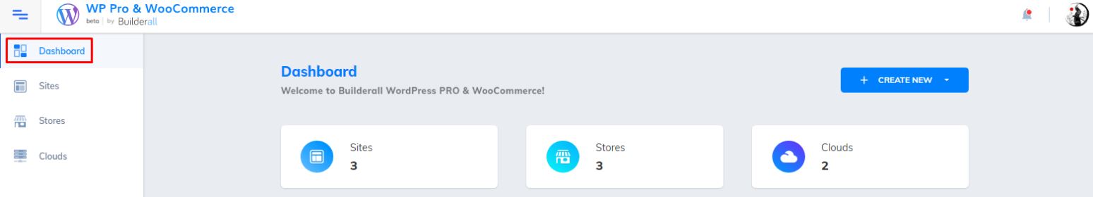 Overview of WordPress Pro Dashboard – Builderall Knowledgebase