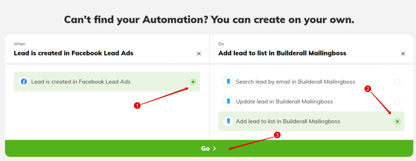 Learn how to integrate your Mailingboss with Facebook – Builderall Knowledgebase