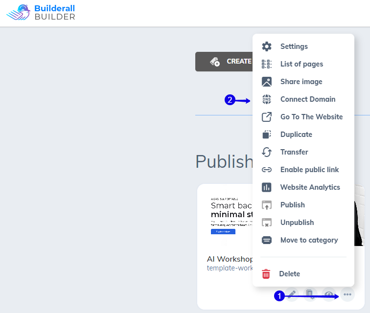 How to connect my domain to my Website – Builderall Knowledgebase