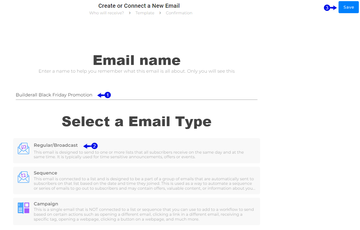 How to send a Regular Email (broadcast) – Builderall Knowledgebase